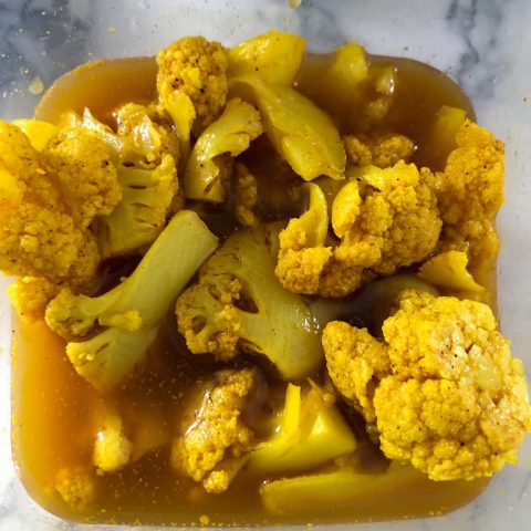 Curried Cauliflower Pickles - Perfect Little Bites