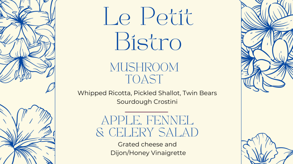 Theme Menus for Personal Chef Services in Maryland & Washington DC
